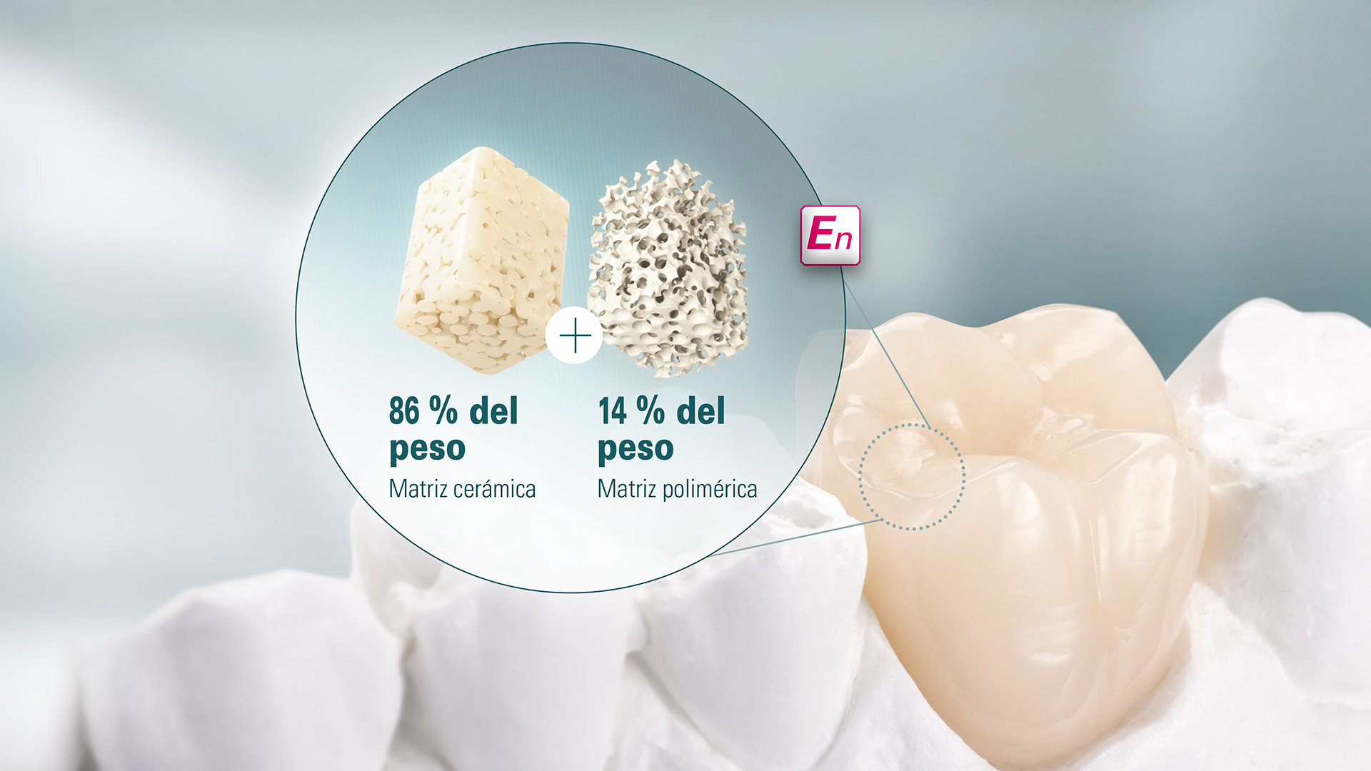 La única cerámica híbrida VITA ENAMIC